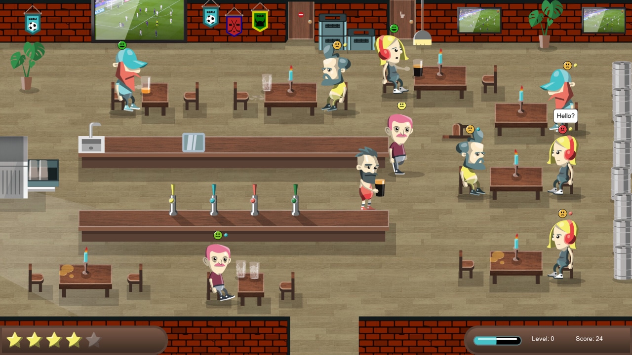 Become A Bartender in Another Bar Game Demo, Pouring in March