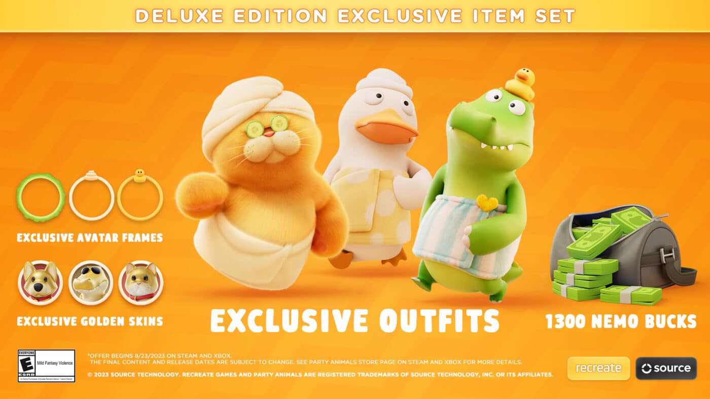 Party Animals: Preorder Editions and Closed Beta Details