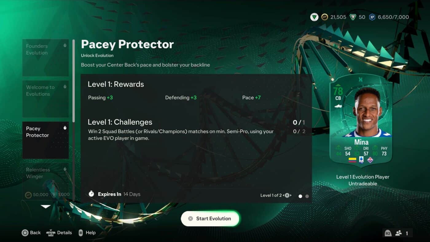 EA FC 24: Pacey Protector Evolutions Upgrade - Best Players to Choose