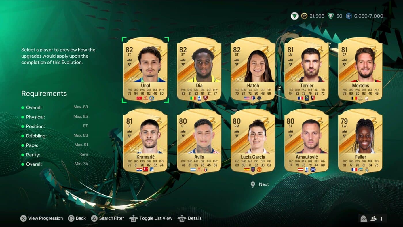 EA FC 24: Founders Evolutions Upgrade - Best Players to Choose