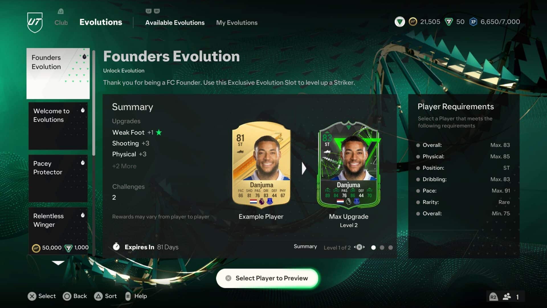 EA FC 24: Founders Evolutions Upgrade - Best Players to Choose
