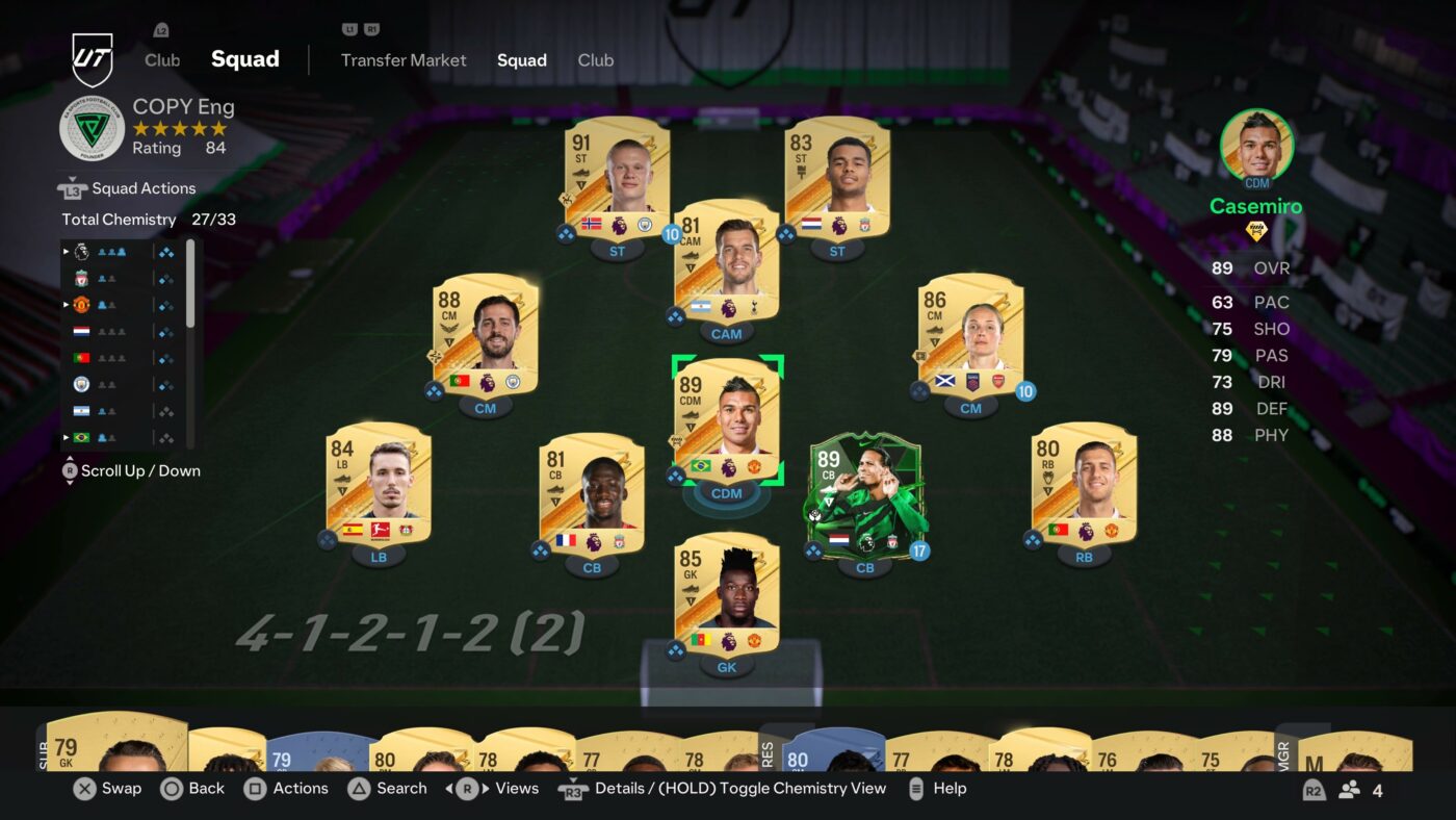 EA FC 24: The Best Formation in Ultimate Team