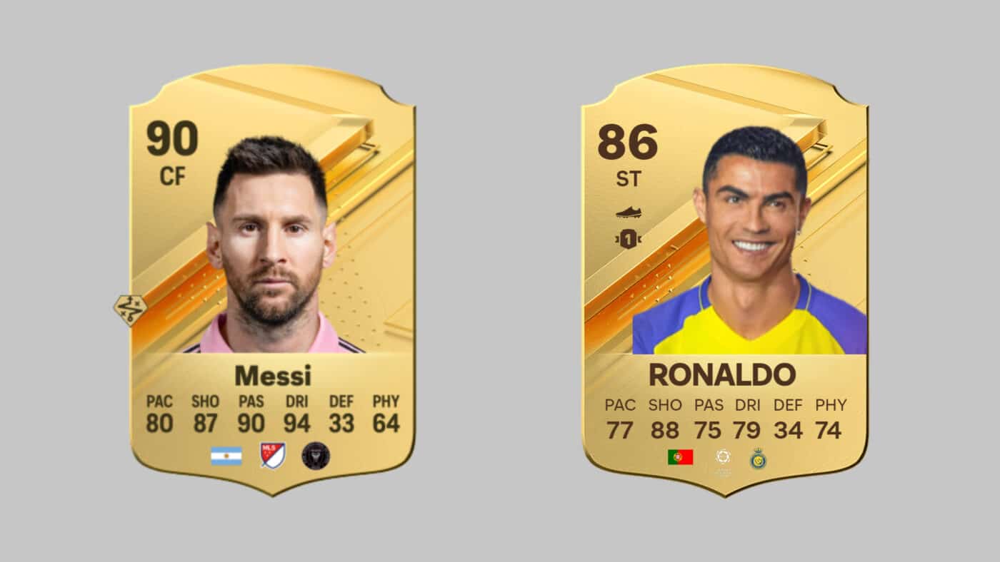 Ronaldo vs Messi: Who is Better in EA Sports FC 24