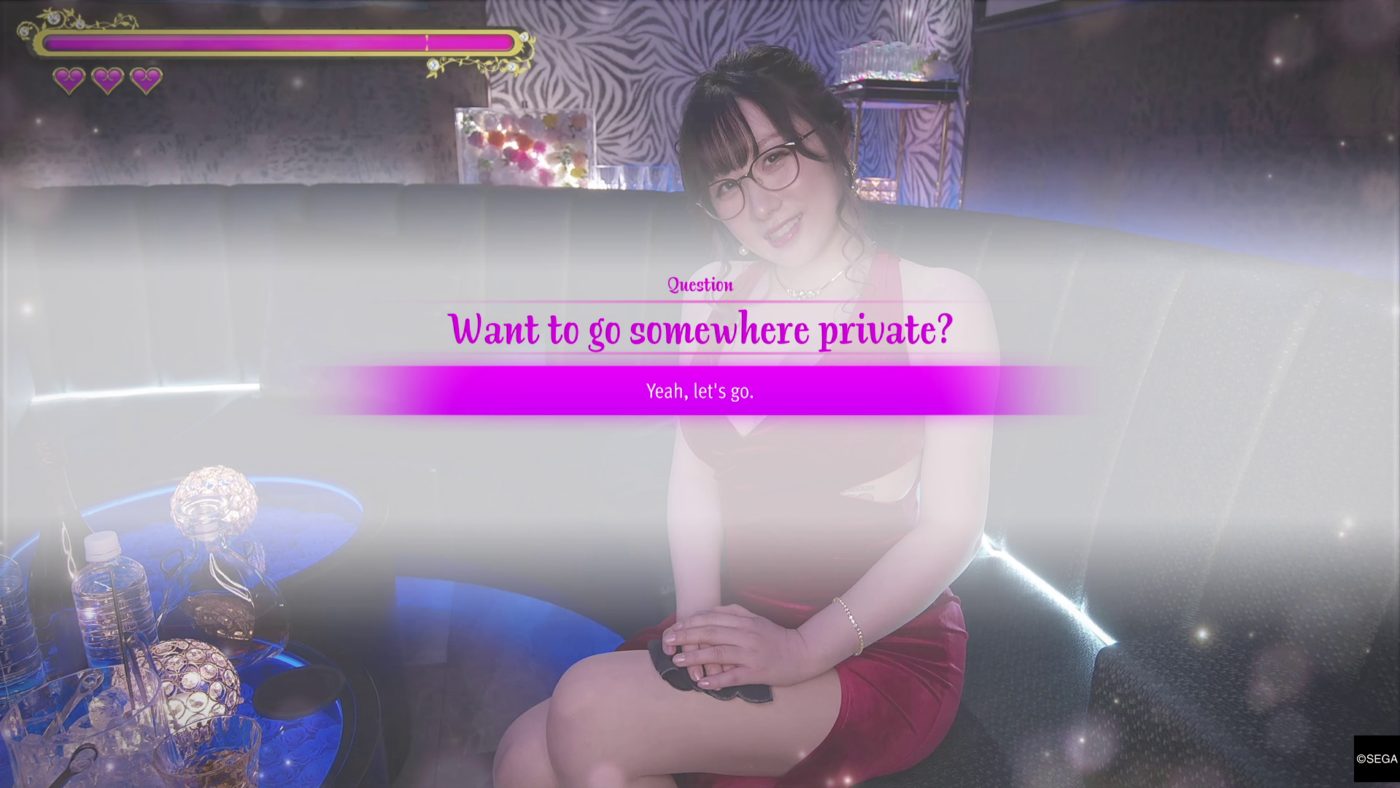 Like a Dragon Gaiden: Kei (Kson) Affection Cabaret Club Heavenly Guide ...