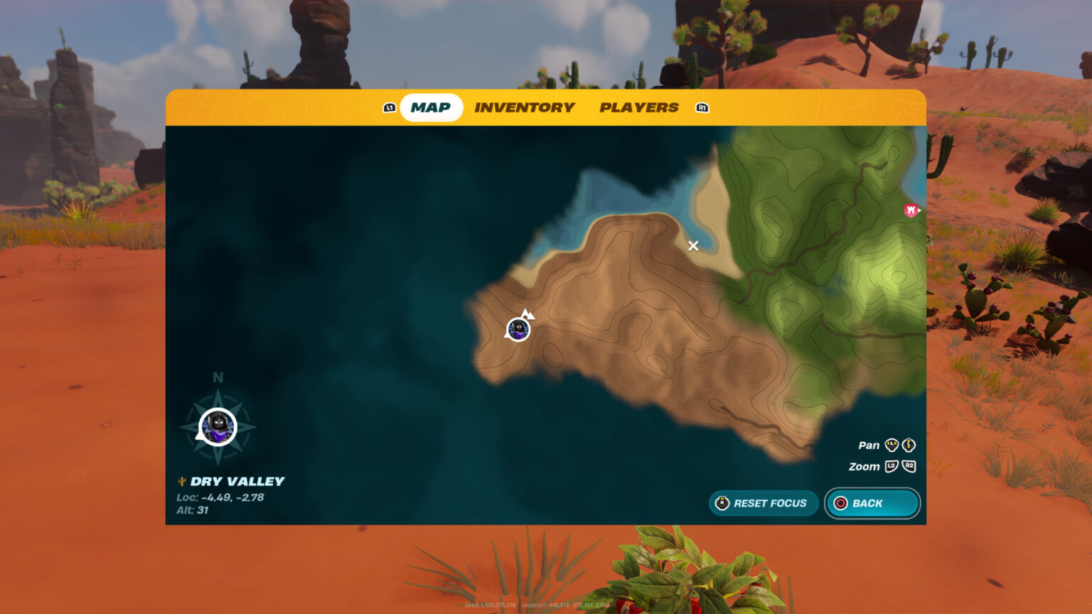 LEGO Fortnite: Where is the Dry Valley Desert Area