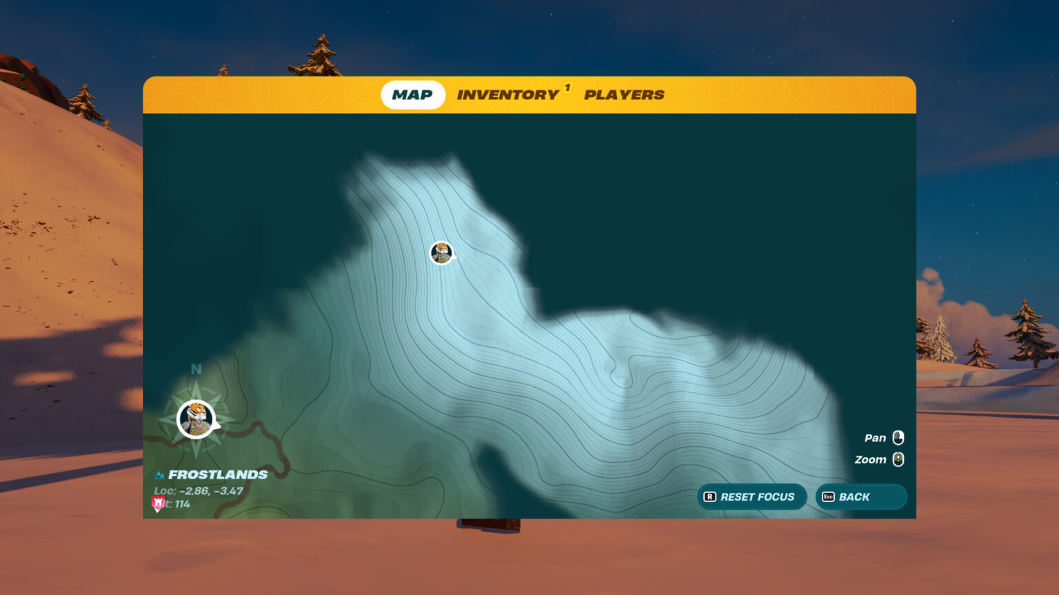 LEGO Fortnite: Where is the Frostlands Snow Area?