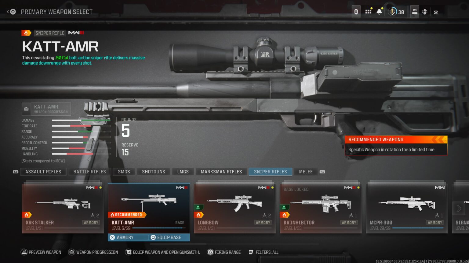 Best KATT-AMR Loadout for Warzone Season 2