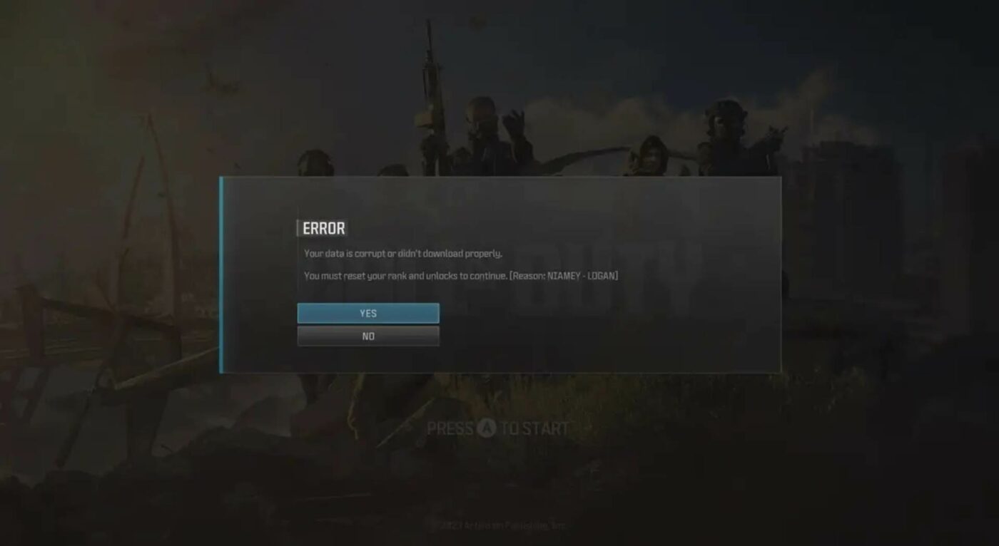How to Fix the “Reset Your Rank and Unlocks to Continue” Error in Call ...