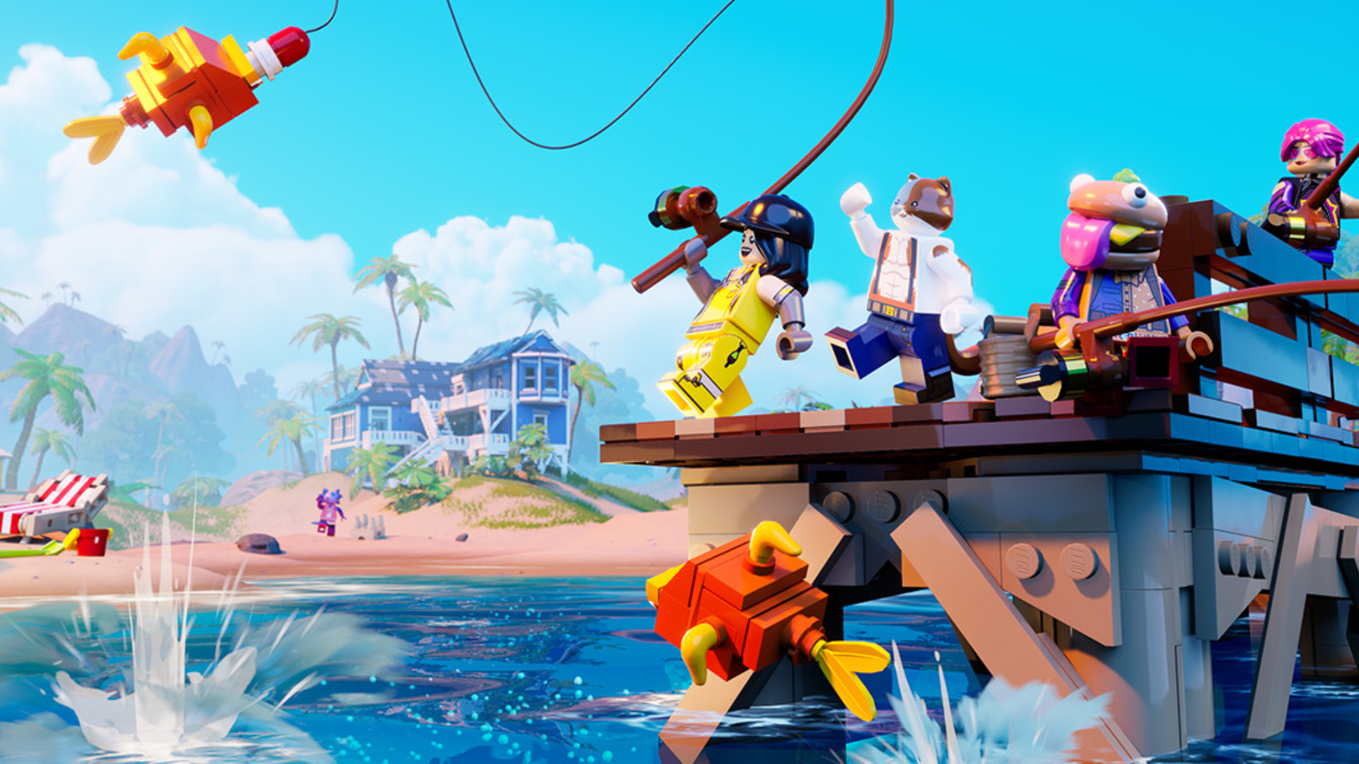 LEGO Fortnite Update V28.30 Introduces Fishing & Floppers