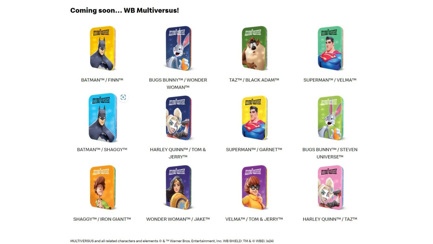 MultiVersus Is Collaborating With McDonald's Australia