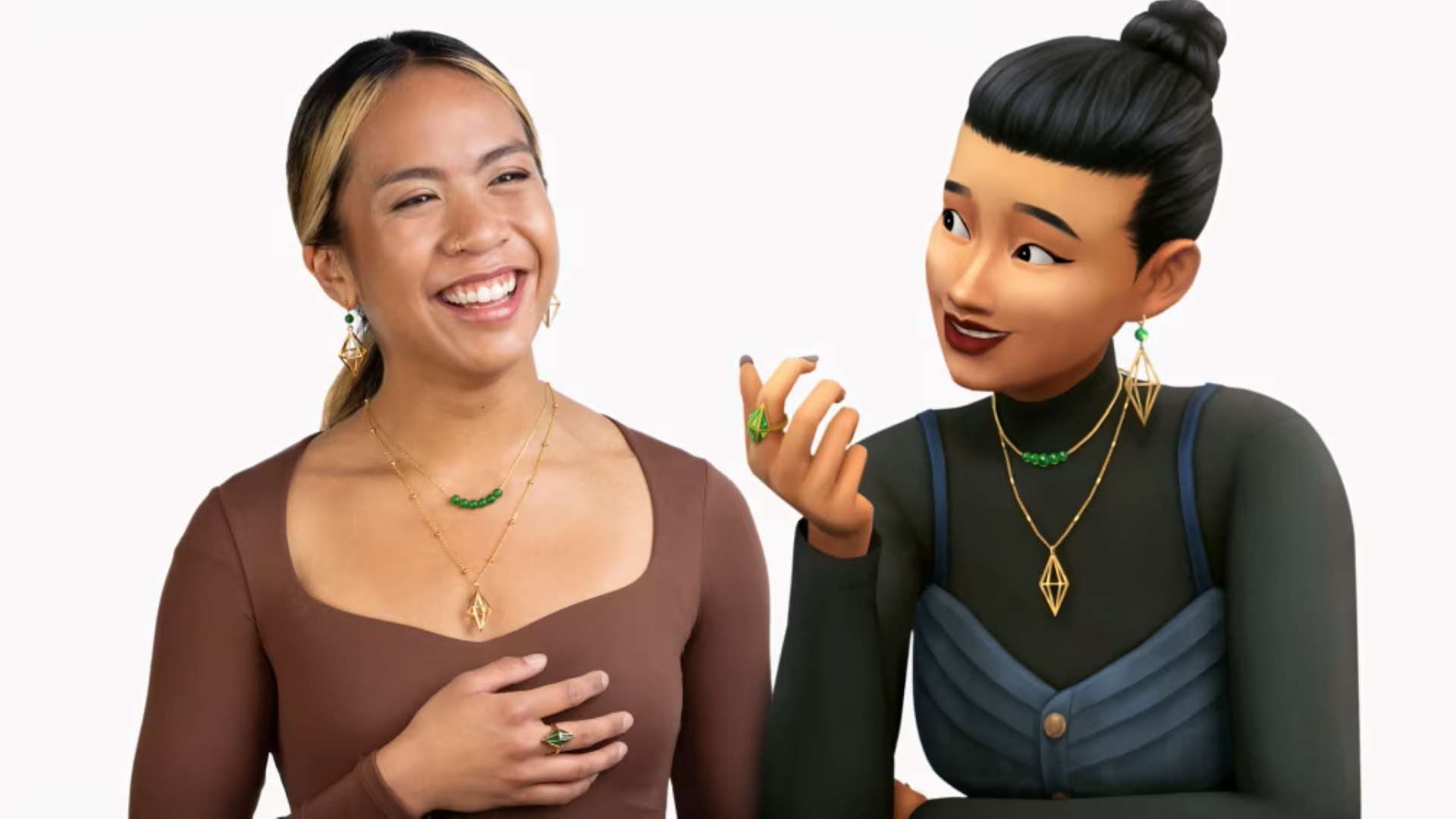 The Sims Real Life Jewelry Collection Features the Iconic Plumbob