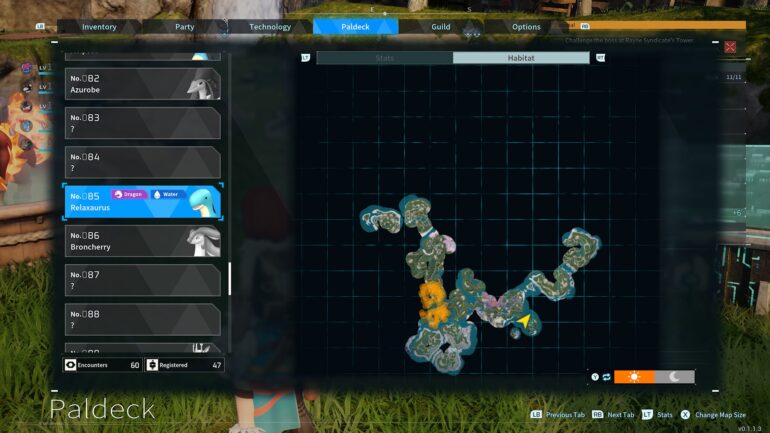 Palworld: Where to Find & Catch Relaxaurus