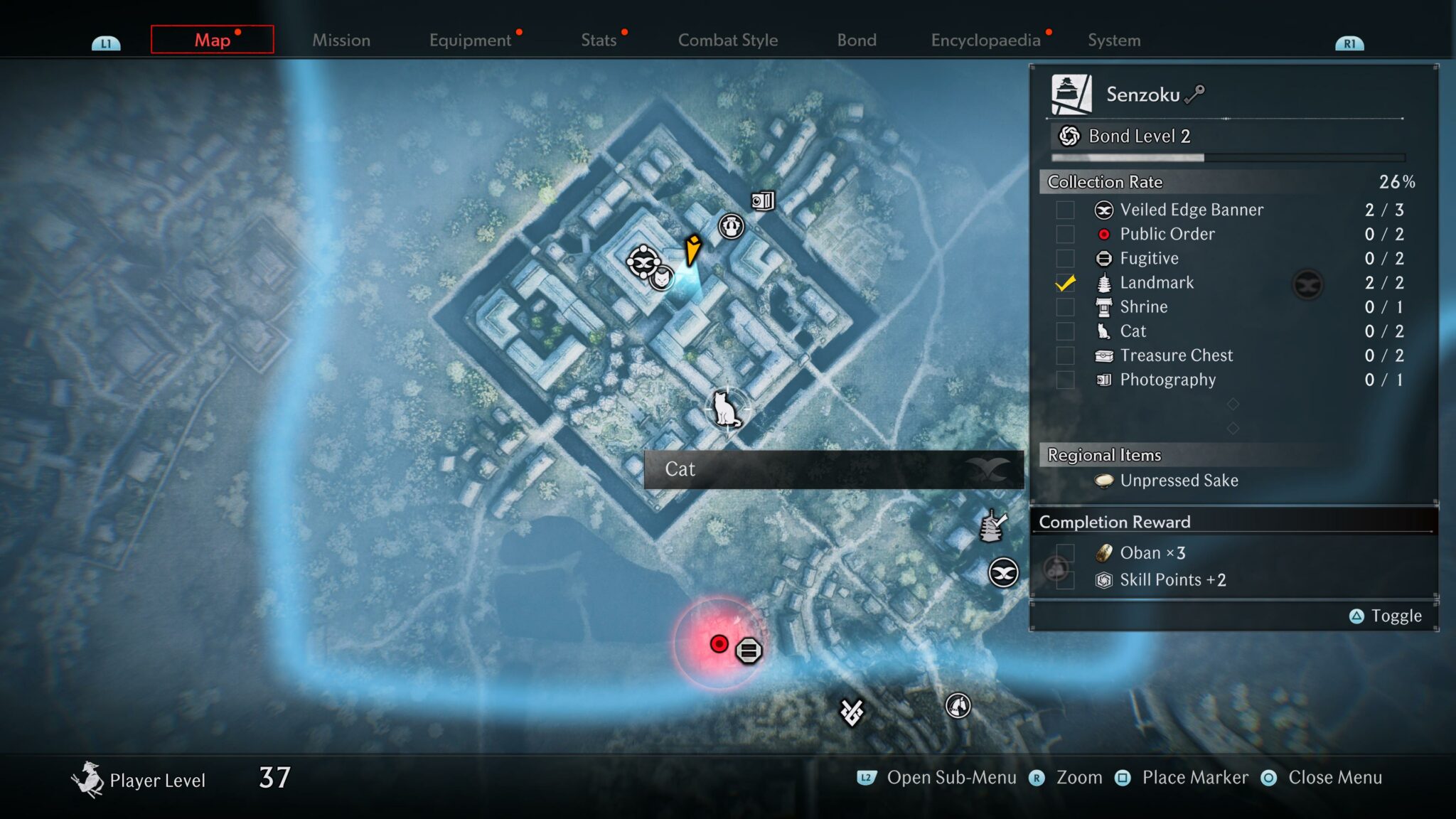 Rise of the Ronin: Usugumo Dayu Romance & Favor Guide