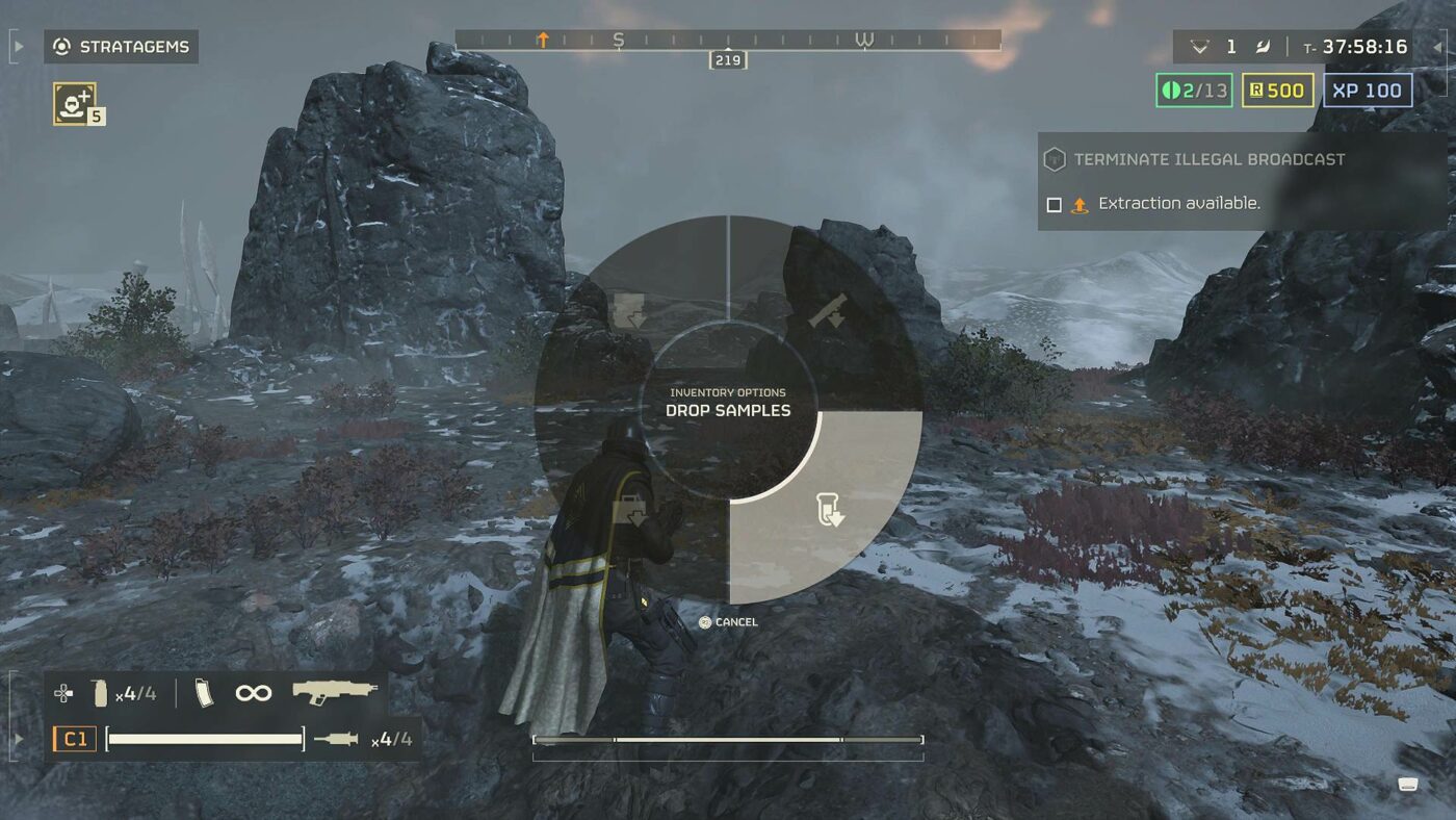 Helldivers 2: How to Drop Samples