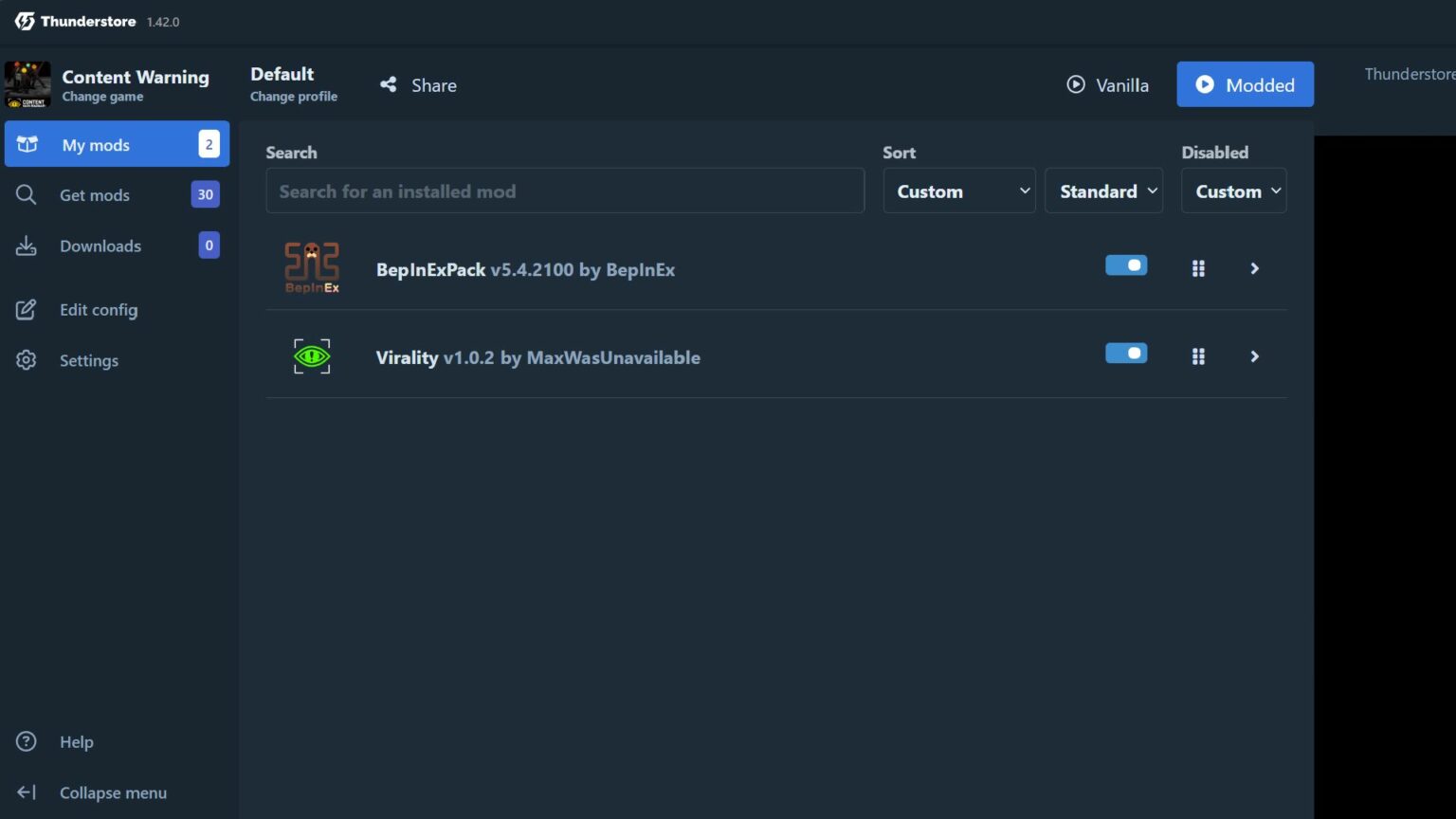 Content Warning: Full Mod Guide